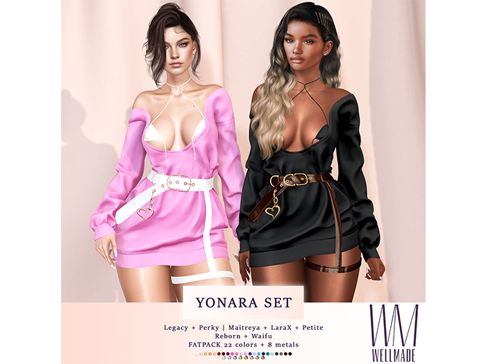 Second Life Marketplace - [WellMade] Yonara Set